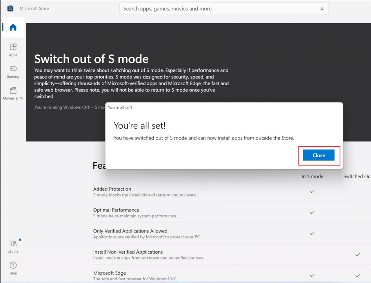 📑 How to Switch Out of S Mode in Windows 10 and Windows 11 to Install ...